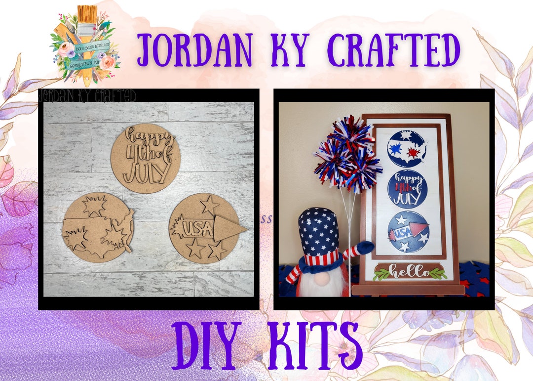 3 Circle, Patriotic Pizzazz Insert, Happy 4th of July Inserts, 3 Circle ...
