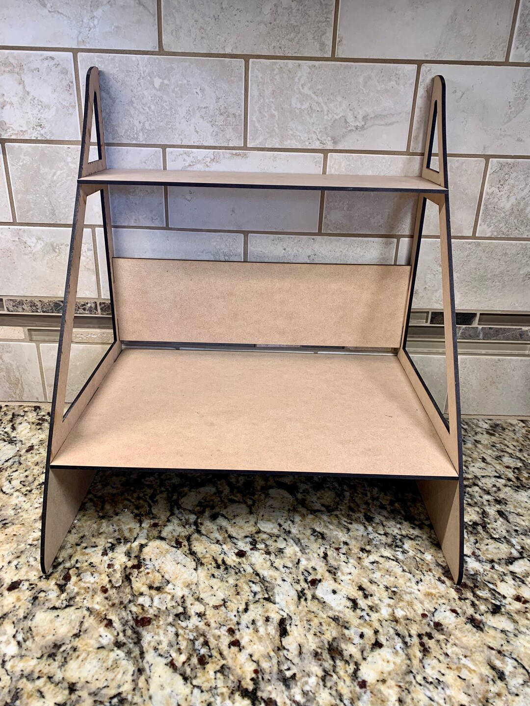 Display Rack 2 Tier Step Display Tier Tray Rack DIY - Etsy