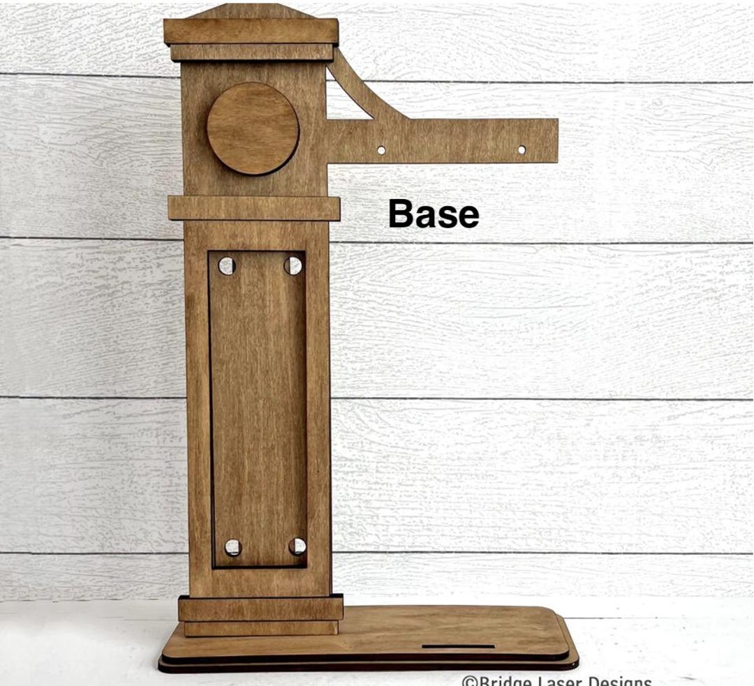 TTP Base DIY Shelf Sitter, Table Top Post, Interchangeable Post ...