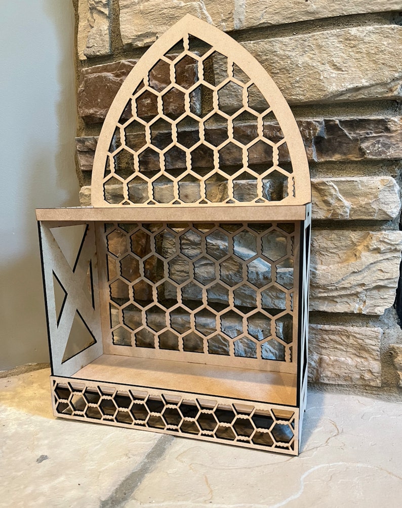 Chicken Wire Shelf Arched Display Rack Two Tier Display - Etsy