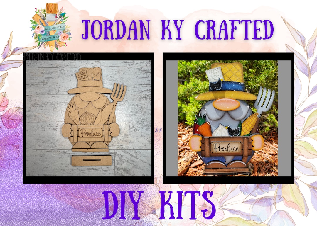 Farmer Gnome, Farm Gnome, DIY Produce Gnome, DIY Gnome Craft, Rancher ...