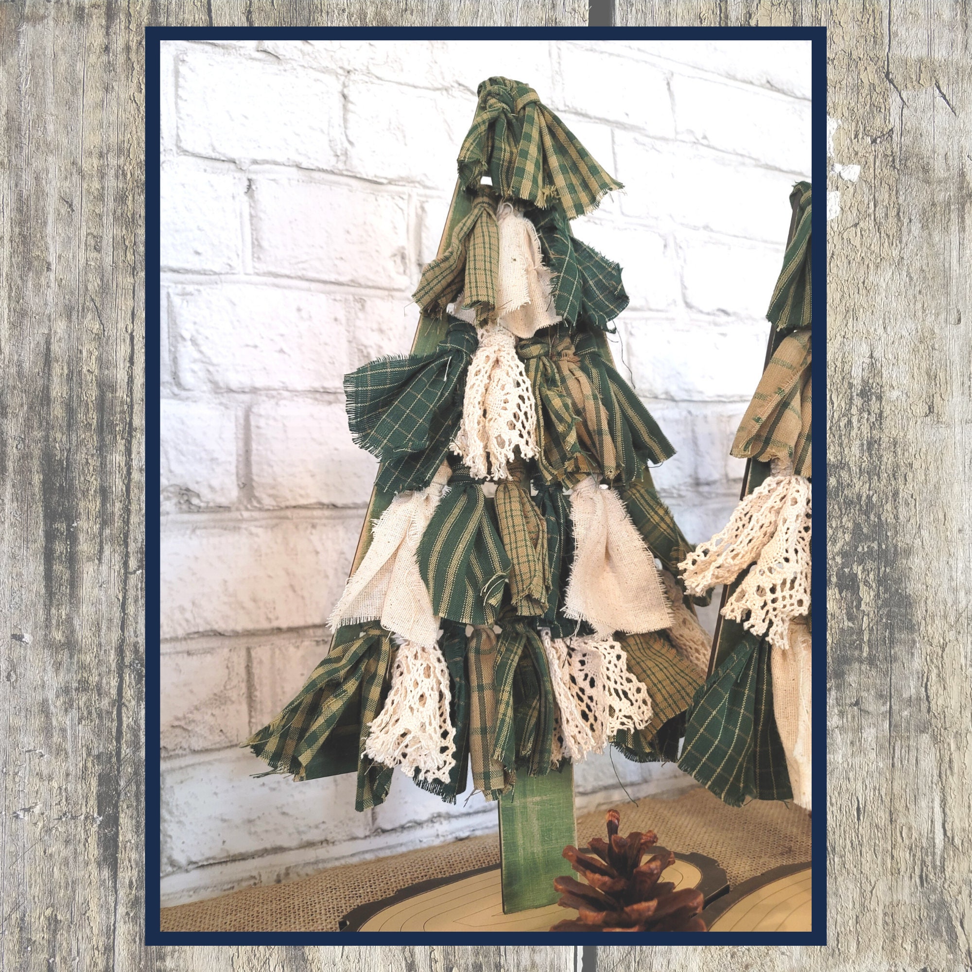 Rag Tie Trees DIY Trees Kit Tree Shelf Sitters Rag Tie - Etsy