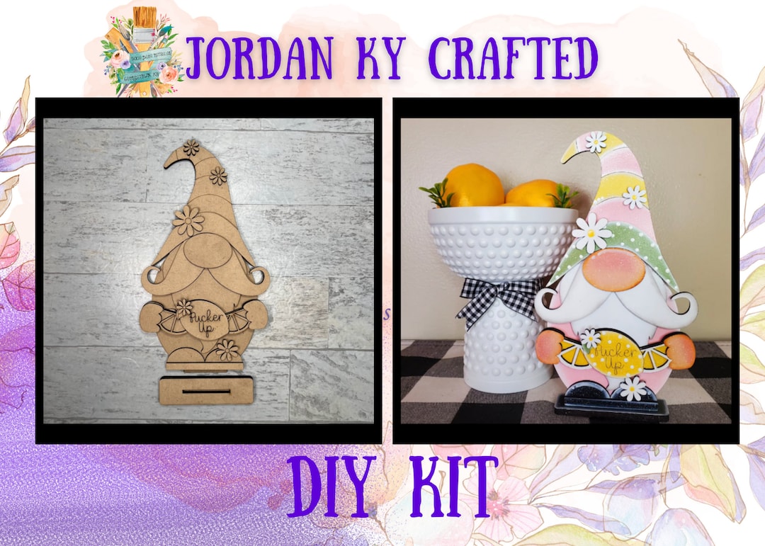 Lemonade Gnome, Lemon Gnome, Daisy Gnome, Summer Gnome, DIY Gnome Craft, Lime Gnome, Gnome Shelf ...