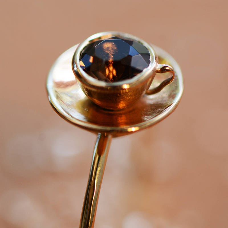 Tea Cup Rings - Etsy