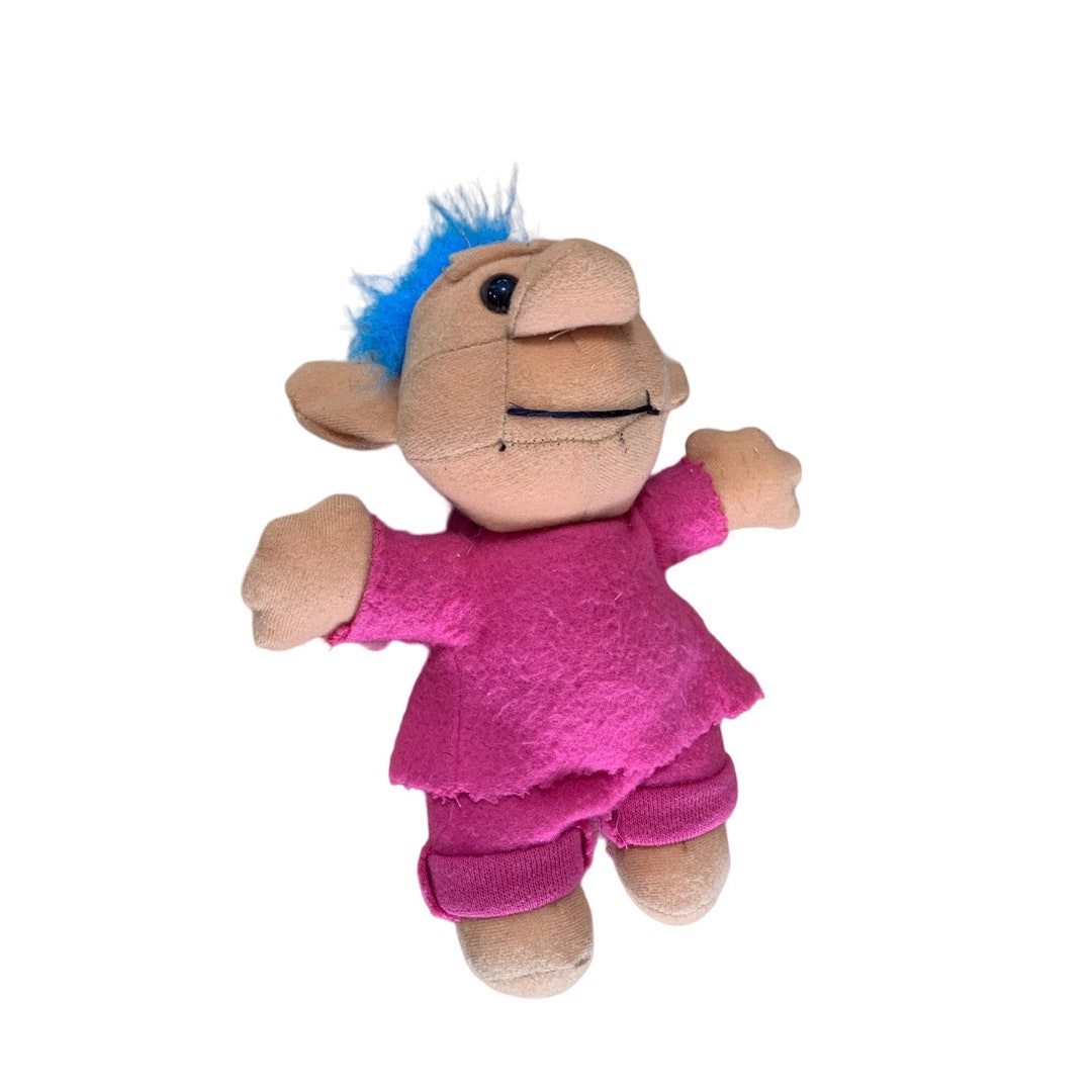 1991 Acme Trollkins Plush Stuffed Animal Doll 9 in Tall Toll - Etsy