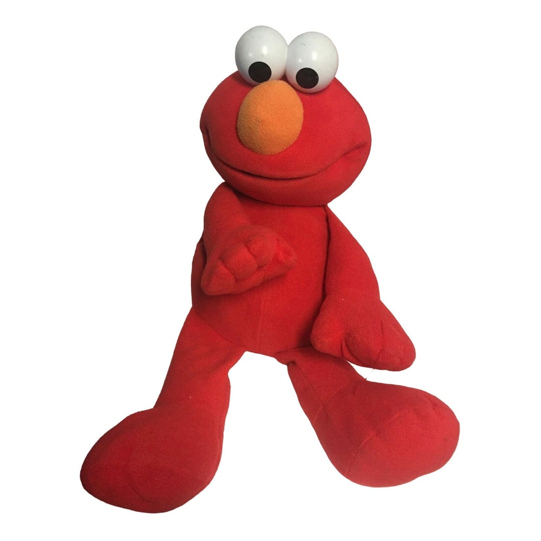 Fisher Price Sesame Street Plush Elmo B3398 Jumbo Huge Doll 28 2003 - Etsy