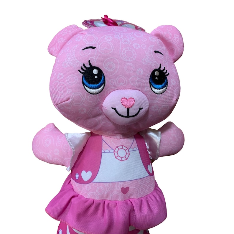 Fisher Price Doodle Girl Plush Princess Stuffed Animal Doll Toy Pink ...