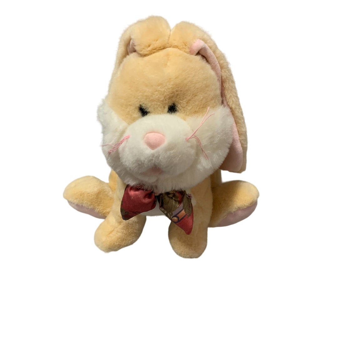Fable Toy Plush Stuffed Animal Toy Bunny Rabbit 12 in Tall Seated Beige ...