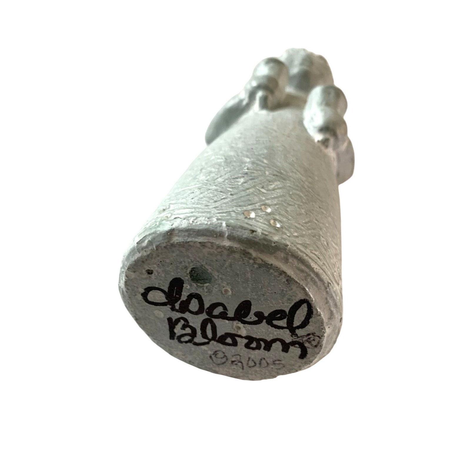 Isabel Bloom Concrete Sculpture Figure Statue Choir Angel Bells 5.75 in ...