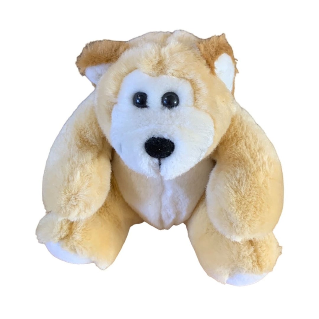 24K Polar Puff Plush Bear Special Effects Plush Stuffed Animal Toy ...