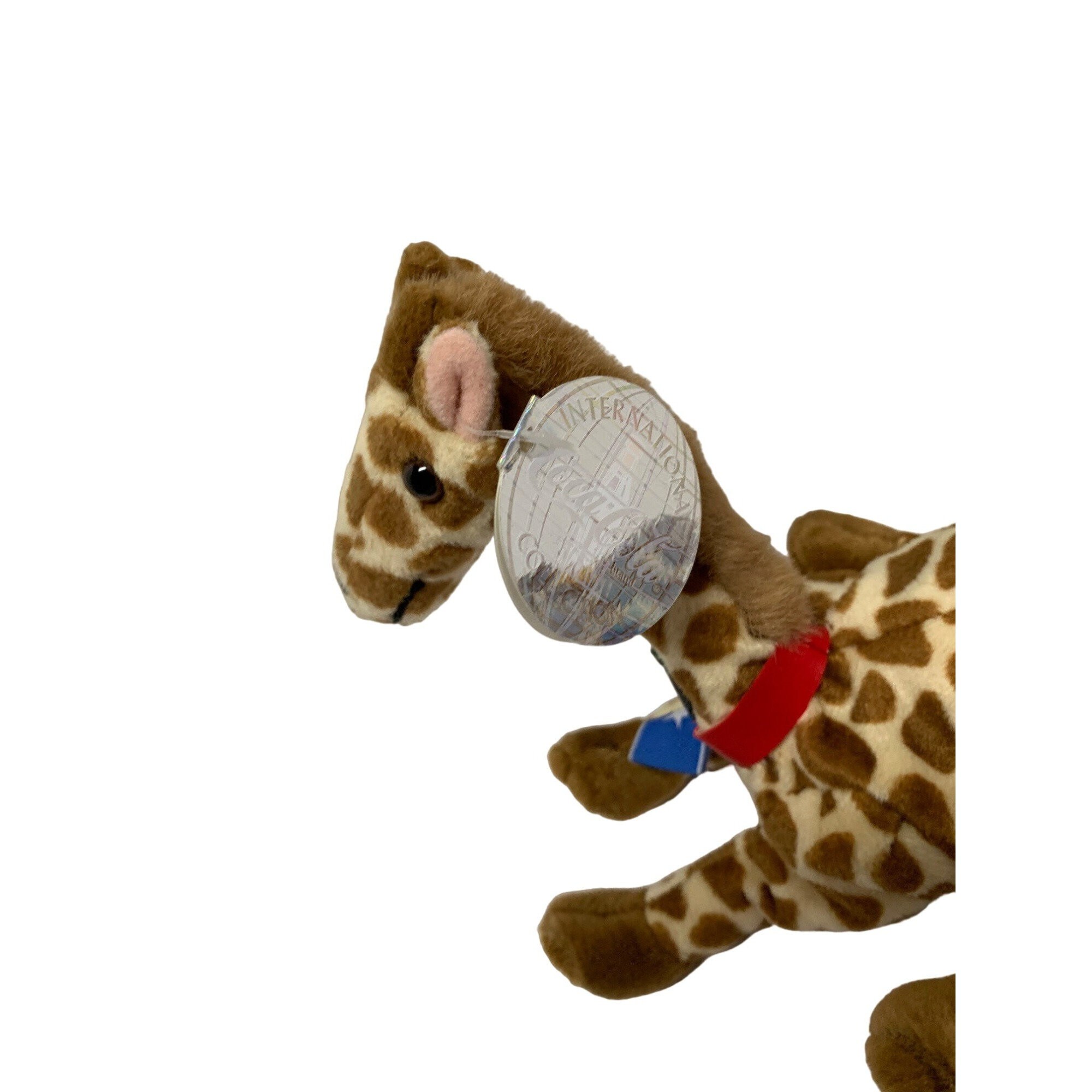 New Coke Coca Cola Giraffe Rif Raff Somalia Bean Bag Plush Stuffed Doll ...
