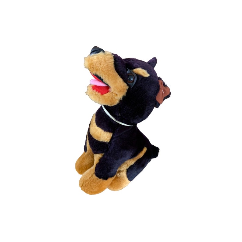 Soft Thing Plush Doberman Stuffed Animal Dog Toy Puppy 11 in Tall Black ...