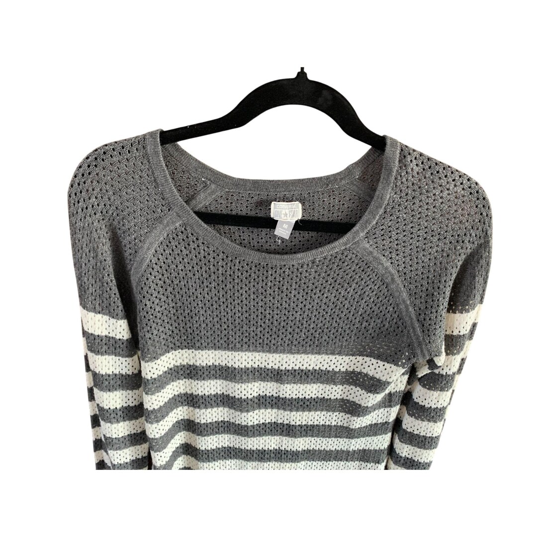 Converse One Star Womens Size Y2k Medium Loose Open Knit Pullover ...