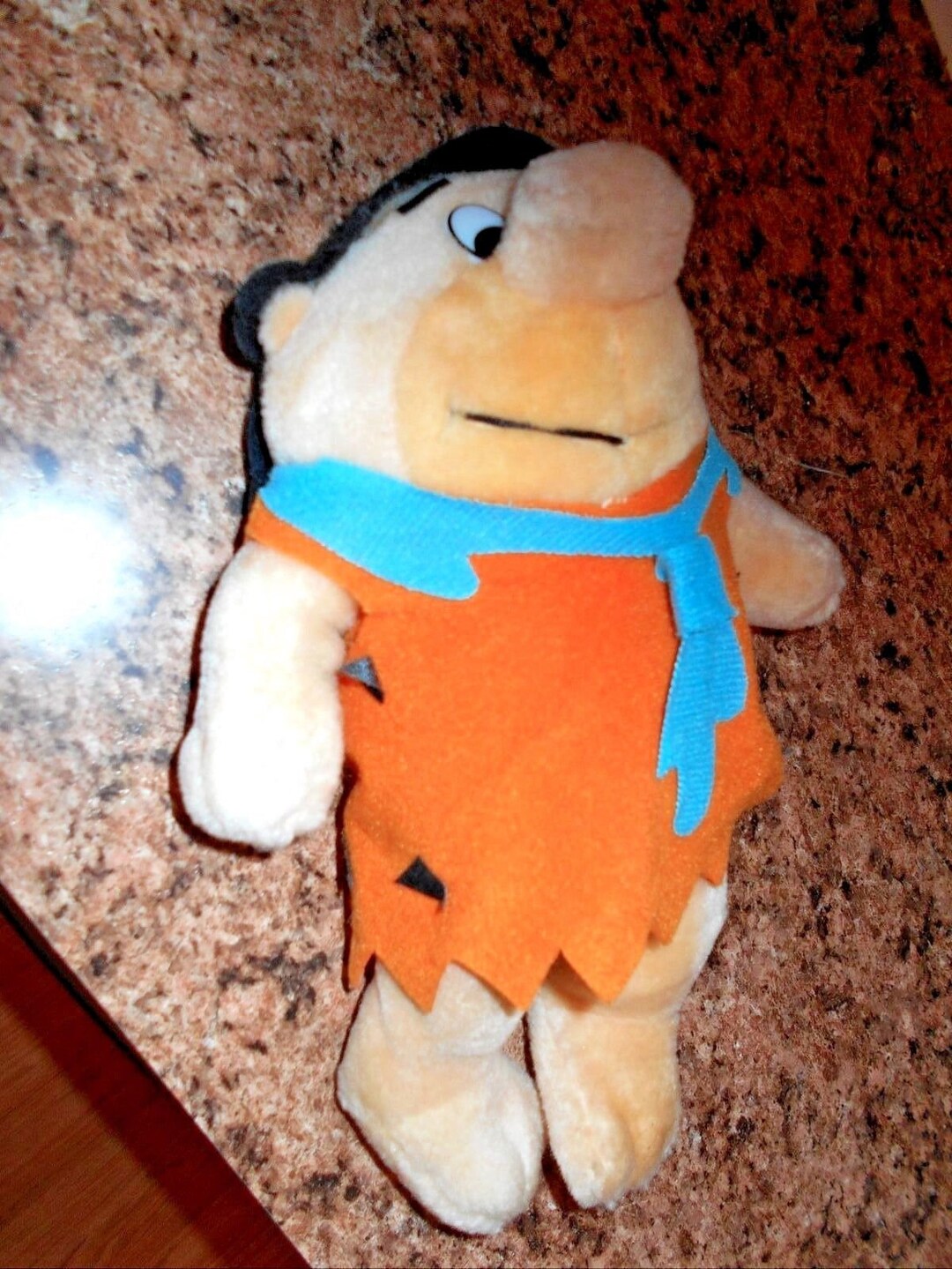 Nanco Vintage Fred Flintstone Plush Stuffed 10.5" Tall 1989 - Etsy