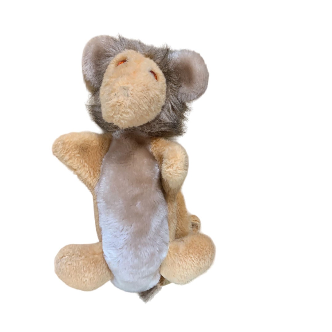Possum Trot Plush Stuffed Animal Toy Hand Puppet 14.5 in Tall Beige - Etsy