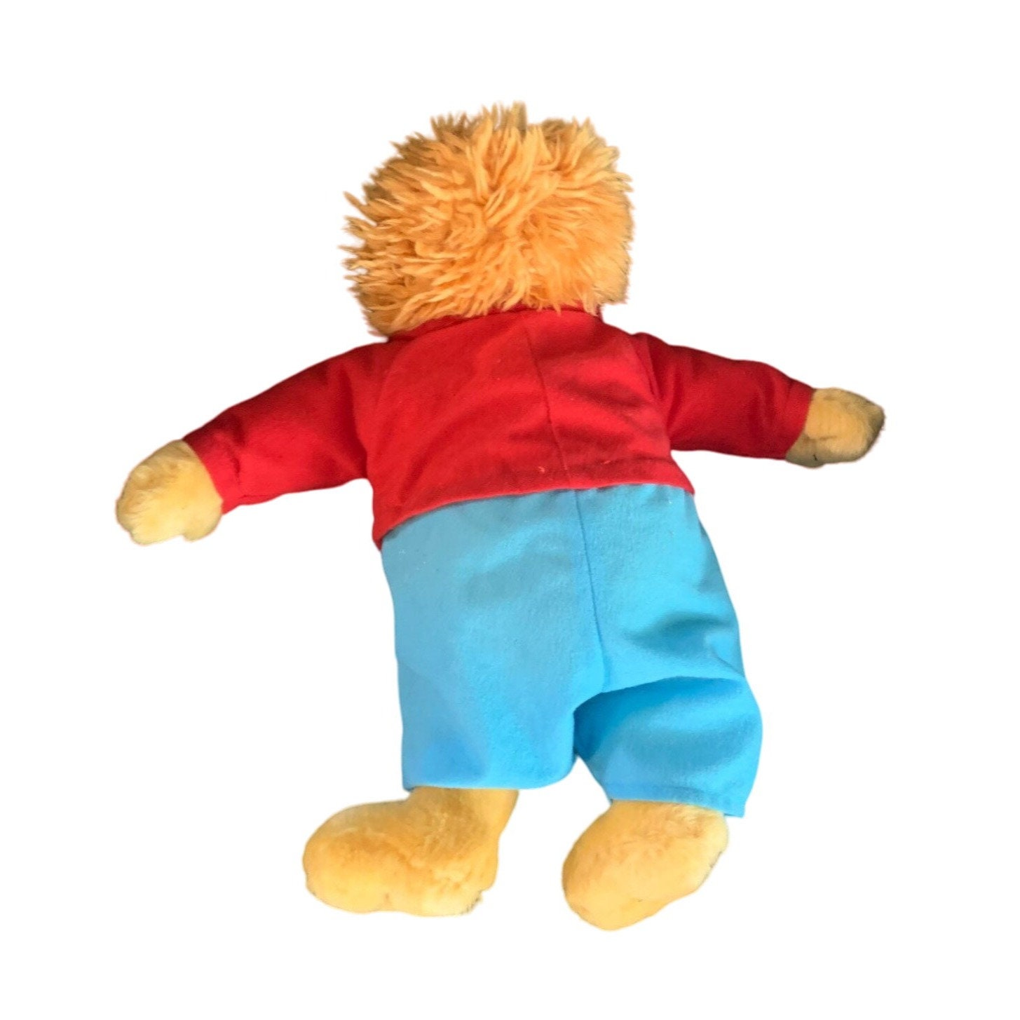Berenstain Bears Brother Bear Plush Stuffed Doll Toy Red Shirt Blue ...