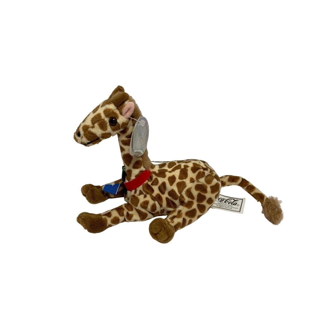 New Coke Coca Cola Giraffe Rif Raff Somalia Bean Bag Plush Stuffed Doll ...
