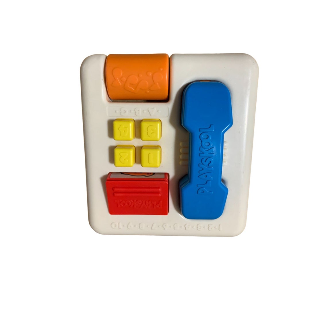 Playskool Vintage Telephone Phone 1969 Plastic Toy - Etsy