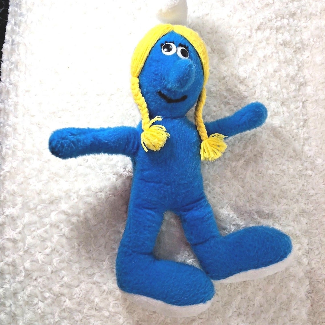 Smurfs Vintage Smurfette Plush Stuffed Toy 22 Tall - Etsy Denmark