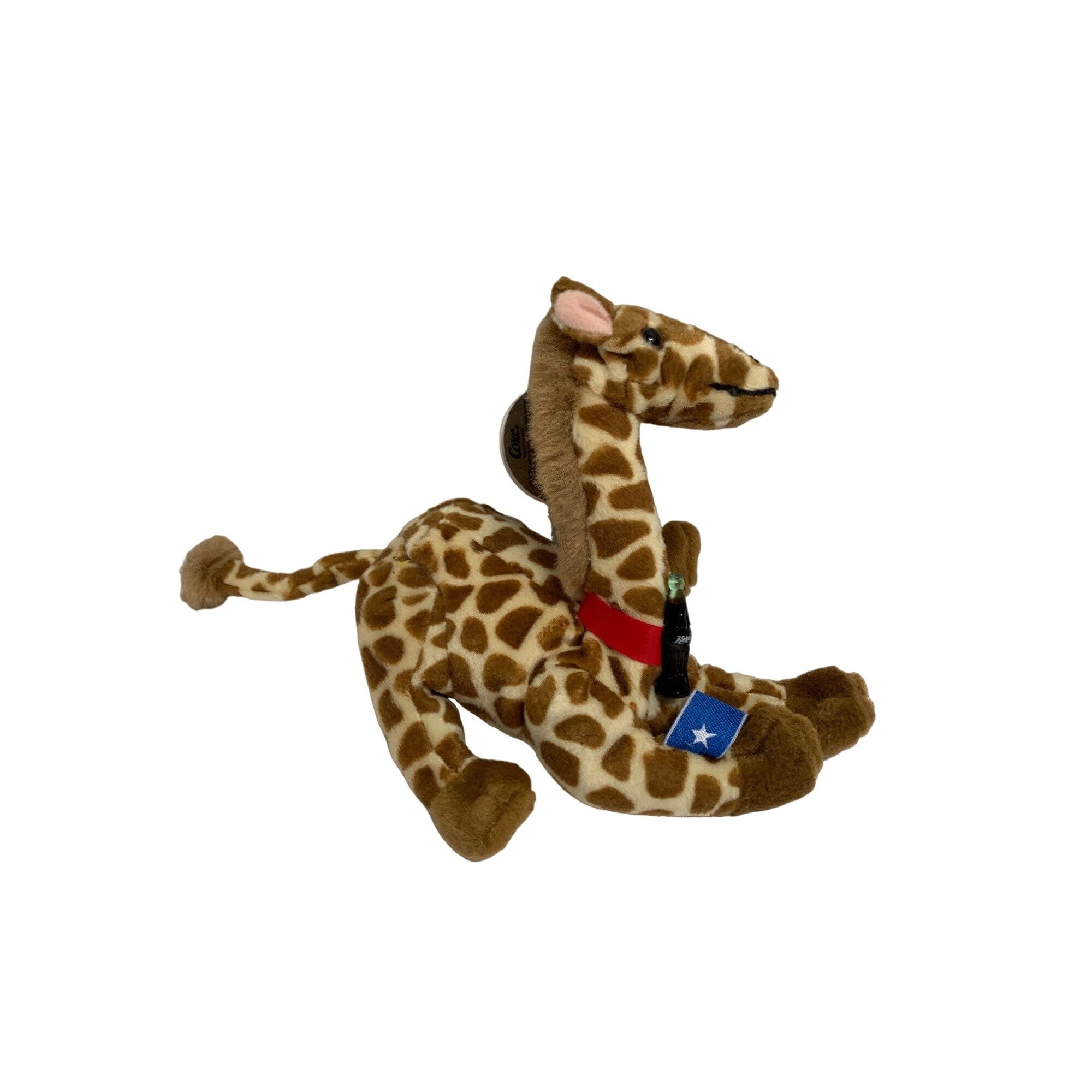 New Coke Coca Cola Giraffe Rif Raff Somalia Bean Bag Plush Stuffed Doll ...