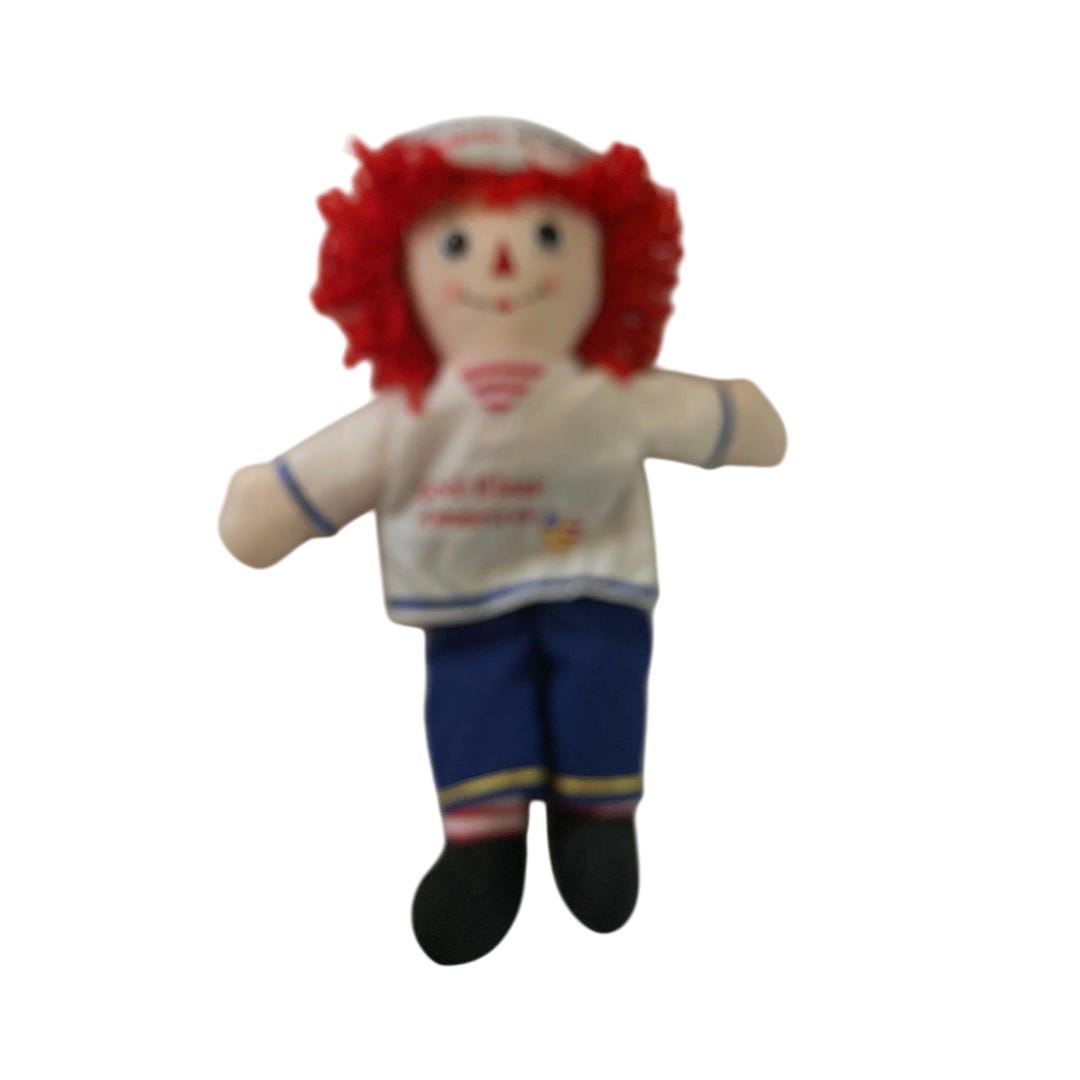 Raggedy Andy Plush Doll God Bless America Stuffed Animal Toy 16.5 in ...