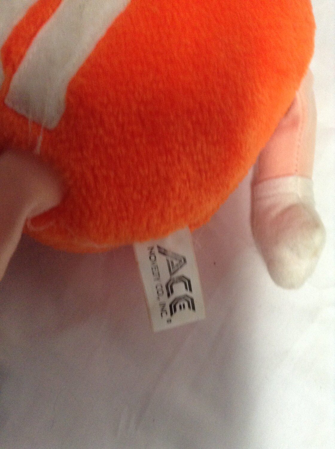 Ace Novelty Orange Plush M & M Plush 11" Tall GUC - Etsy UK