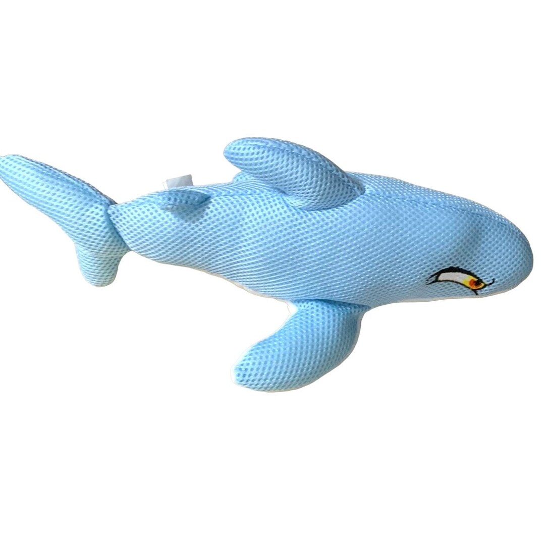 Emerald Toy Plush Stuffed Animal Toy Dolphin Shark Blue 16 in Tall - Etsy