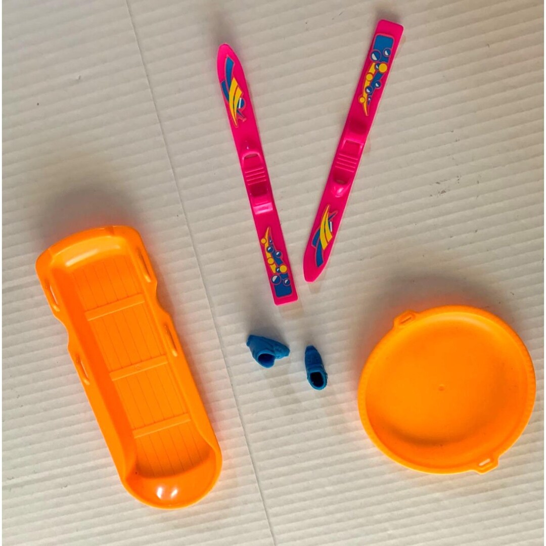 Barbie Skiis Boots Tabbogan Sleds Disc Plastic Playset Toy - Etsy