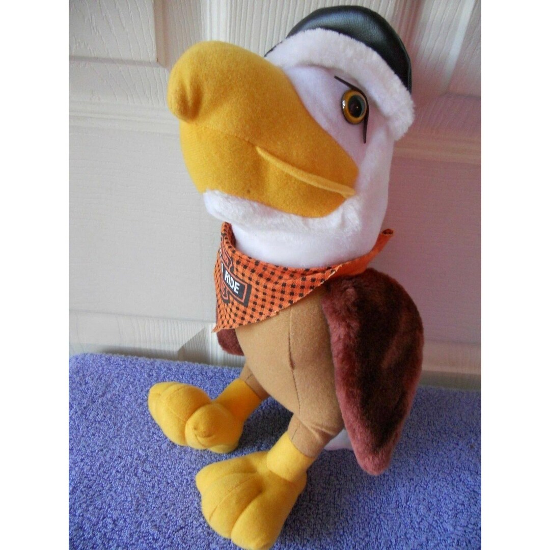 Harley Davidson Hawk Plush 13" Stuffed Animal Toy - Etsy