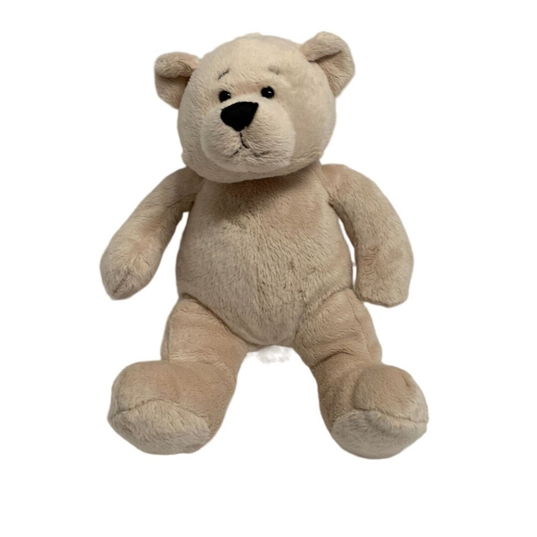 Webkinz Ganz Cream Colored Beige Bear Plush Stuffed Animal Toy 9 in ...