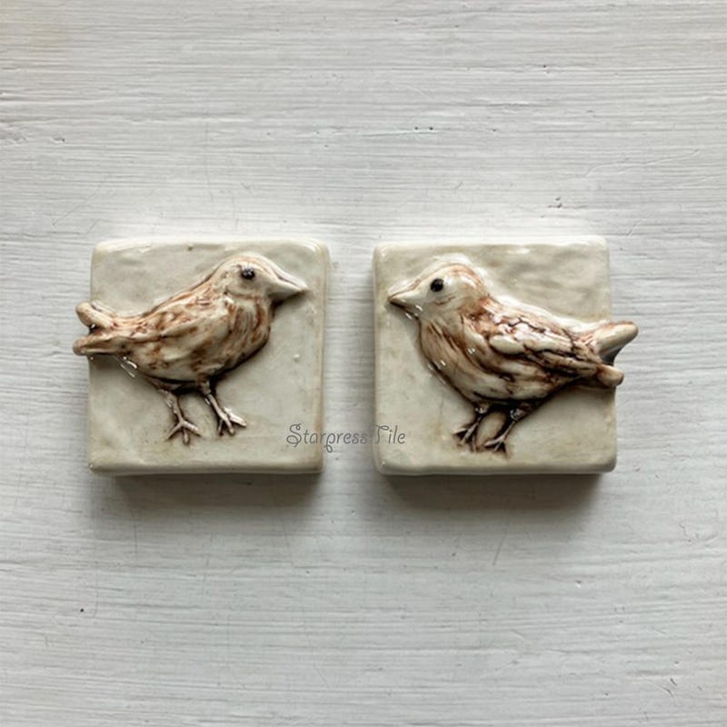 Bird Tile - Etsy