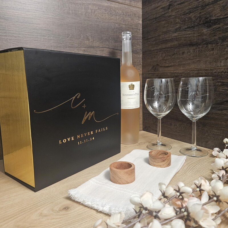 Wine Glasses Set - Etsy