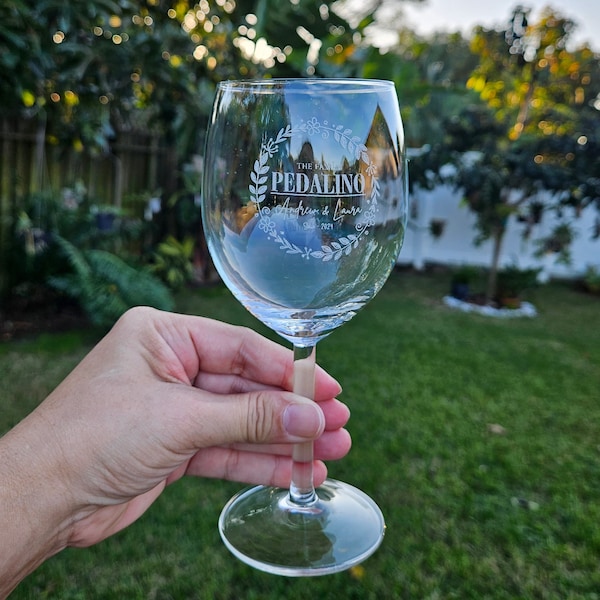 Personalized Wine Glasses - Etsy