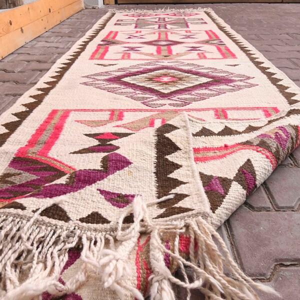 Turkish Kilim Runner - Etsy