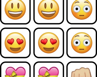 Memory Game Cards - Etsy