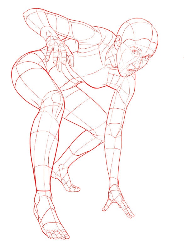 Kneeling Pose Reference