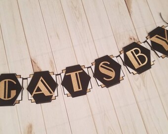 Gatsby Banner - Etsy