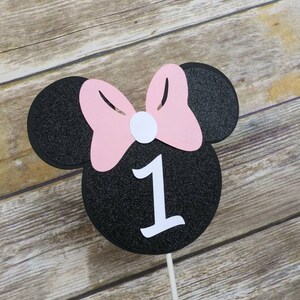 Minnie Inspired Cake Topper Cake Topper Minnie Inspired - Etsy