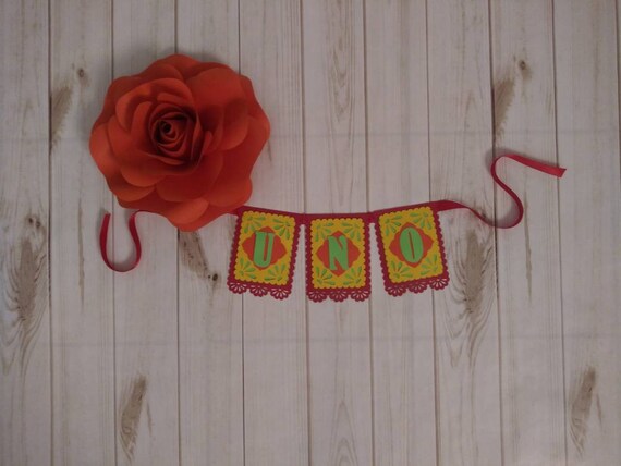 Uno Banner. First Birthday Banner. Fiesta Banner. Colorful - Etsy