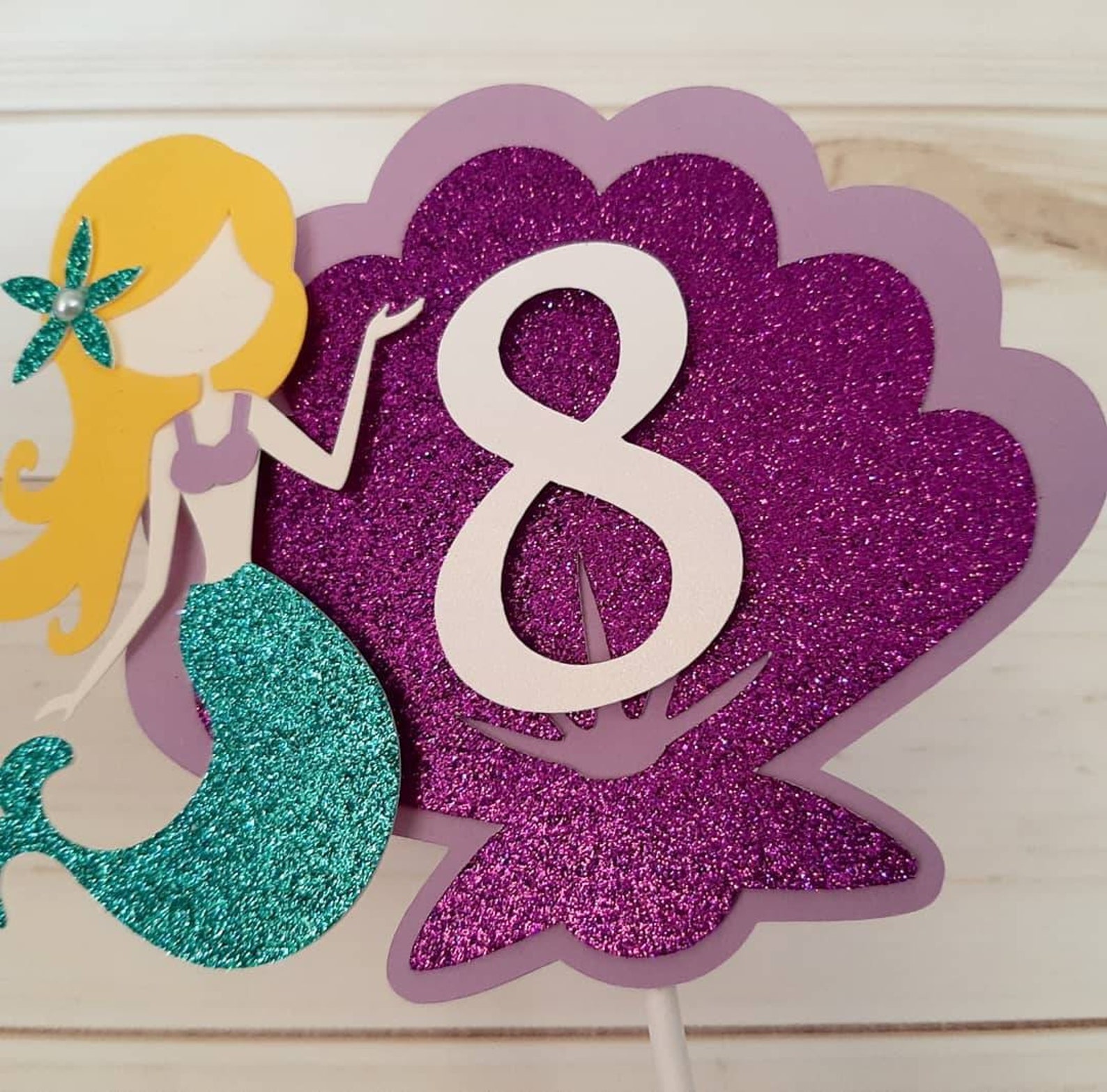 Mermaid Cake Topper Mermaid Topper Cake Topper Mermaid | Etsy