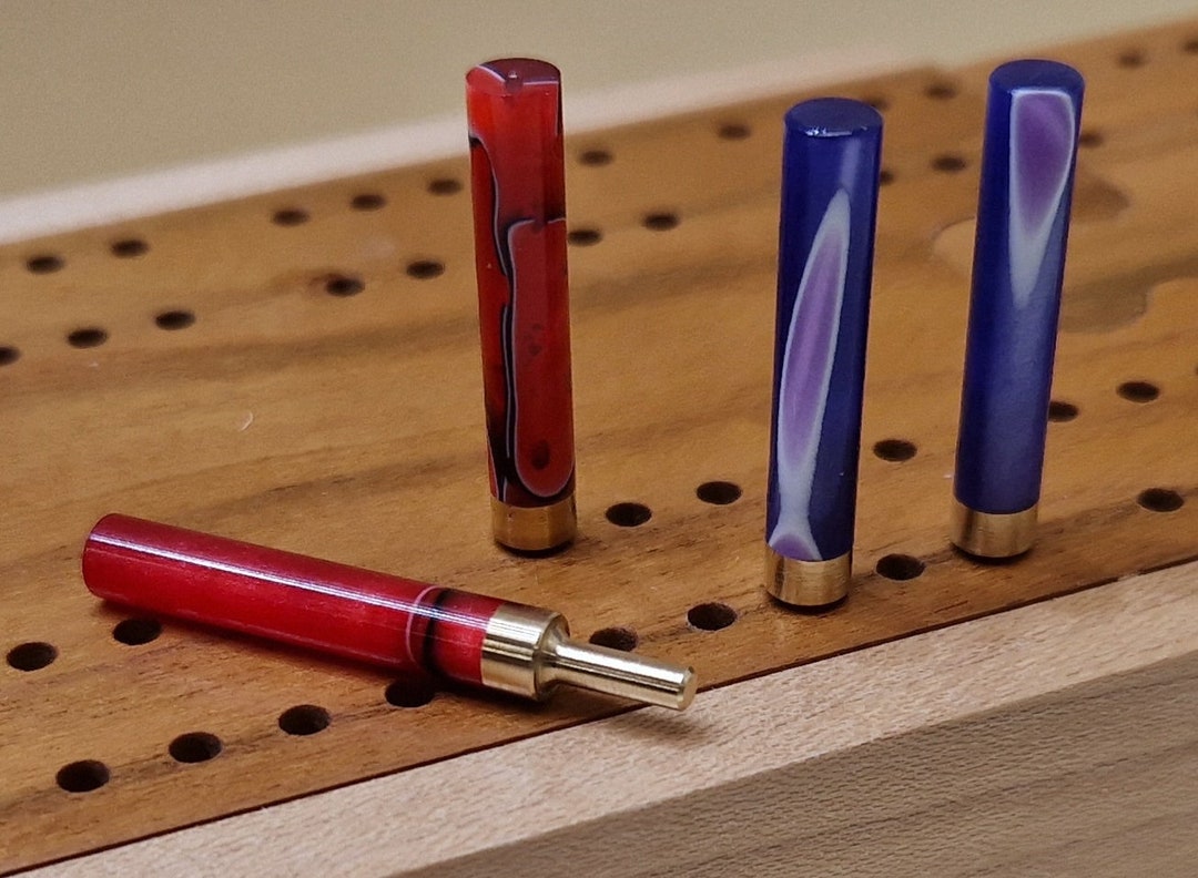 Cribbage Board Scoring Pegs Set of 4 24-010 - Etsy
