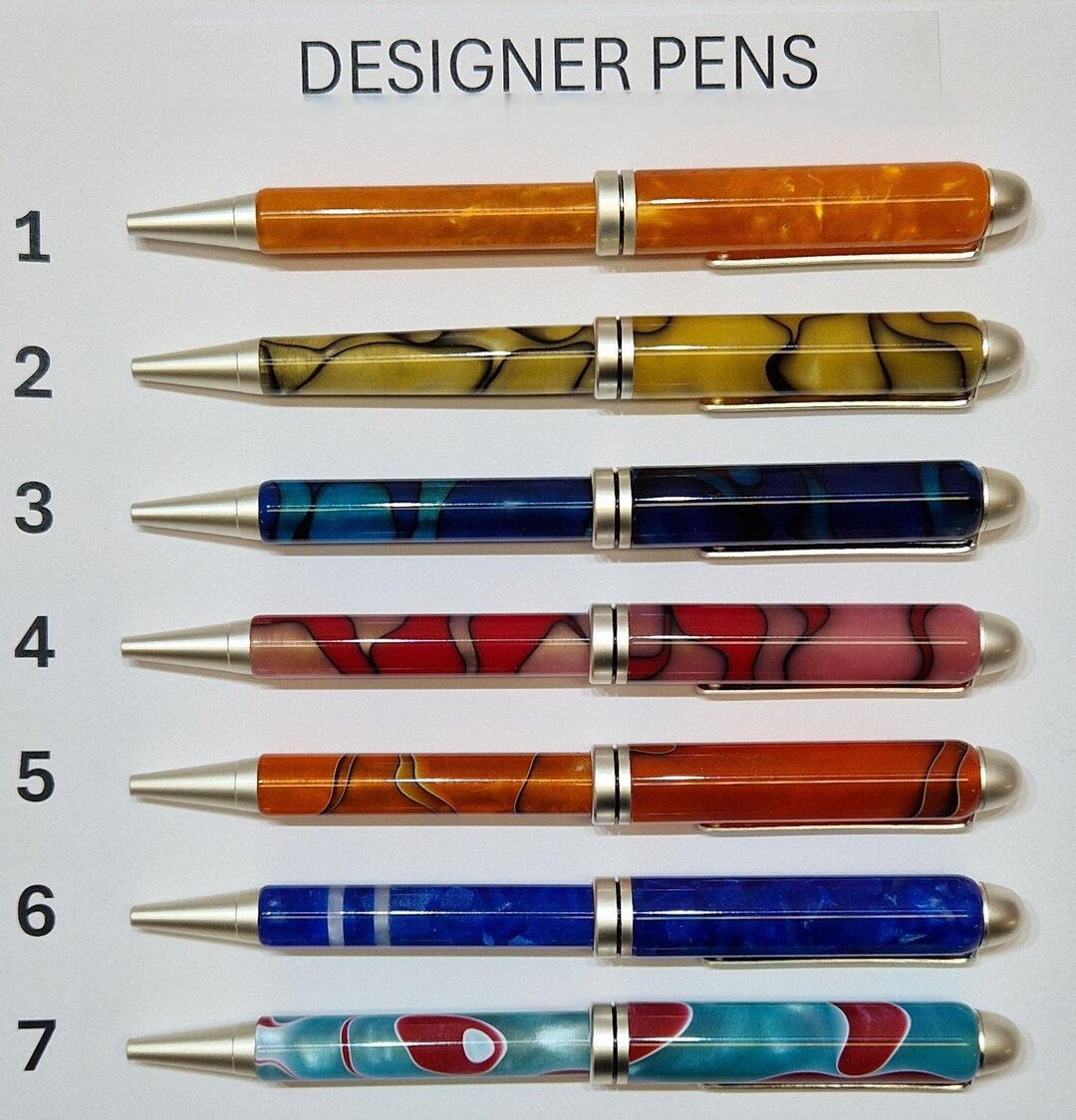 Designer Ballpoint Pen - Etsy