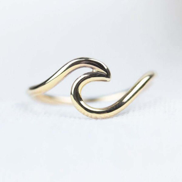 Wave Ring - Etsy