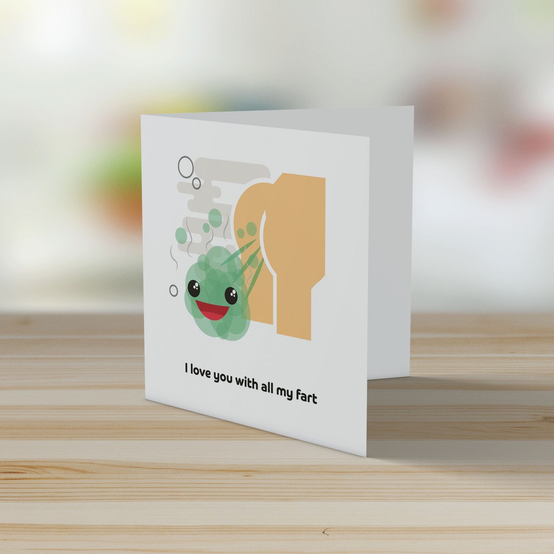 All My Fart / Greeting Card / 250gsm Greeting Card - Etsy