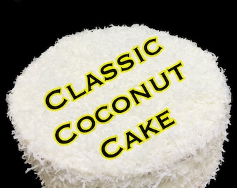 Coconut Cake 6 - Etsy