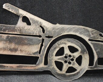 Metal car wall art | Etsy
