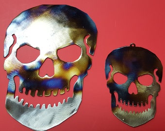 Metal skulls | Etsy