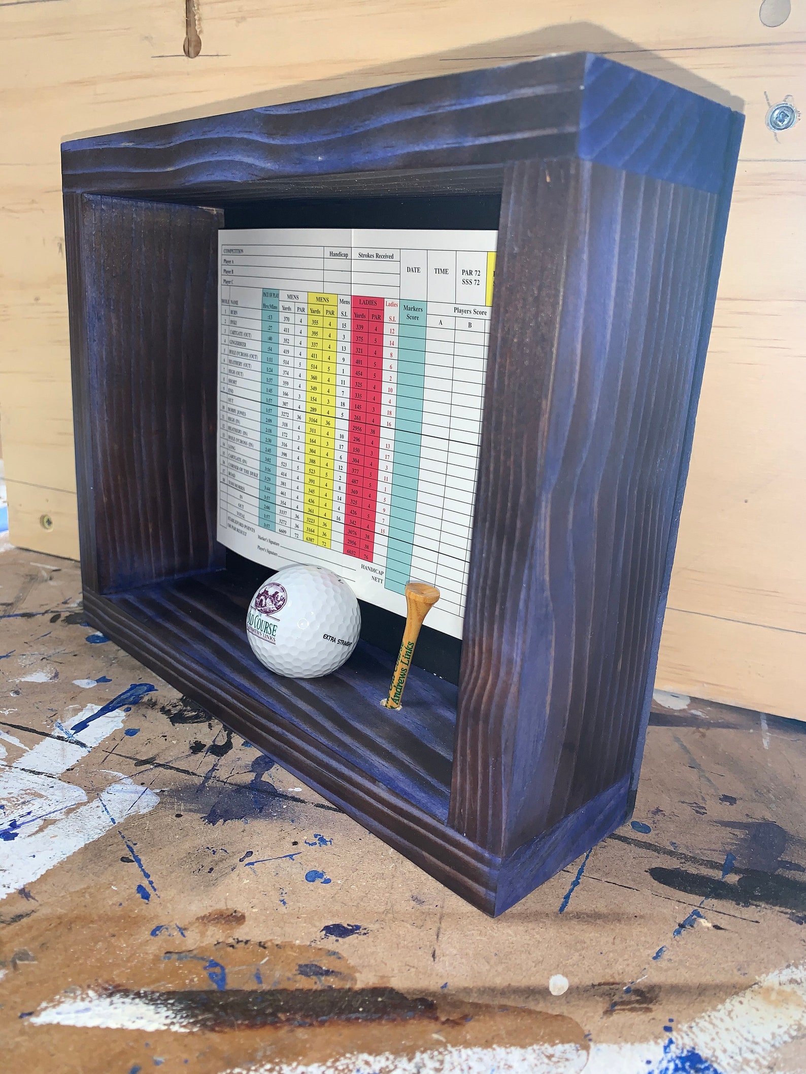 Hole in One Golf Ball Display Case. - Etsy Israel