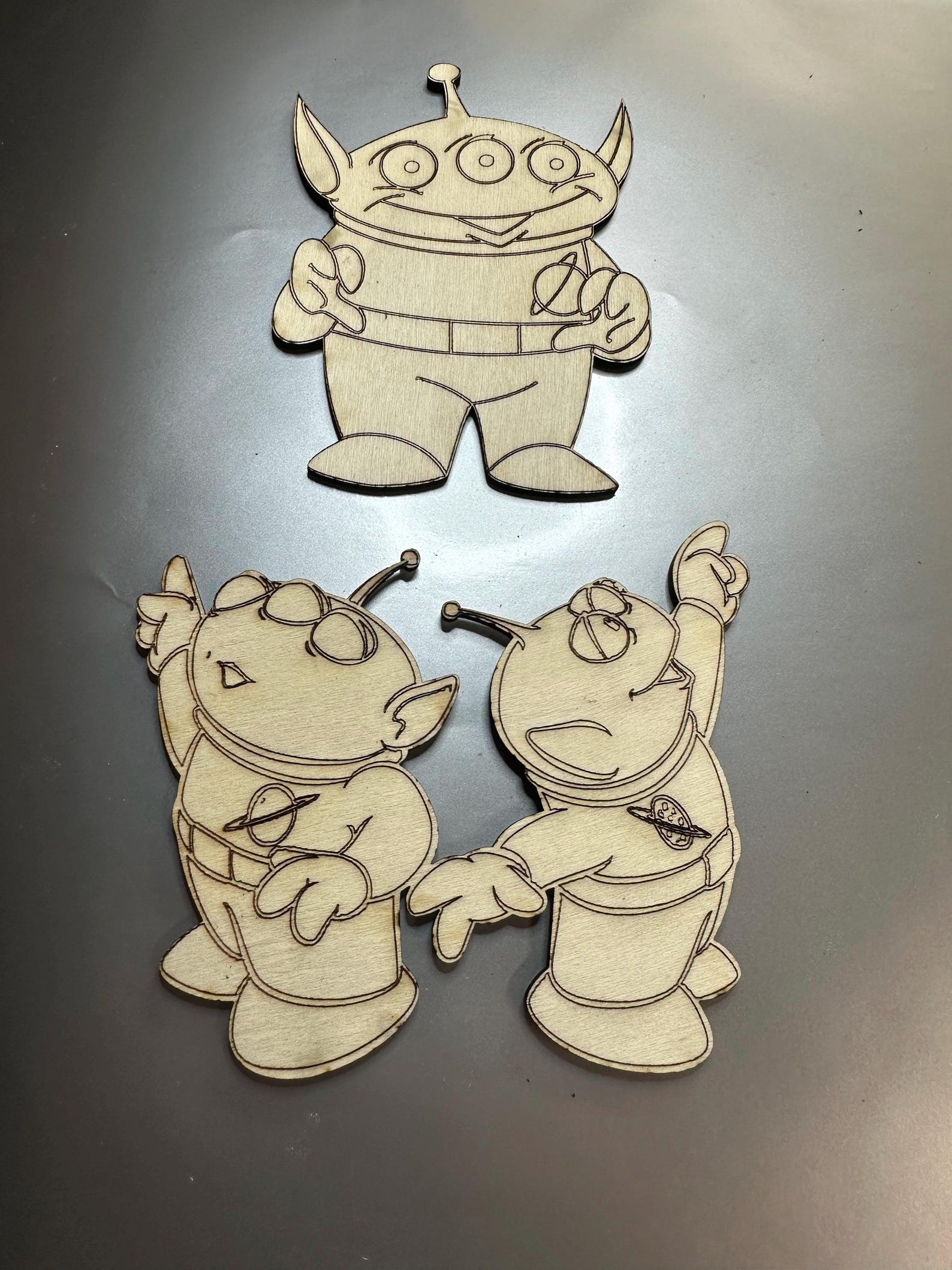 Toy Story Handcrafted Laser-cut Wooden Figures for Endless Imagination ...