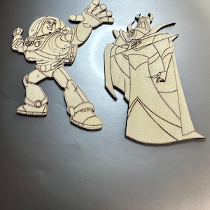 Toy Story Handcrafted Laser-cut Wooden Figures for Endless Imagination ...